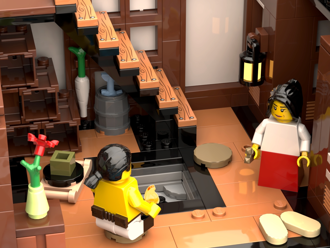 [ Japanese Hot Spring] [BrickLink]