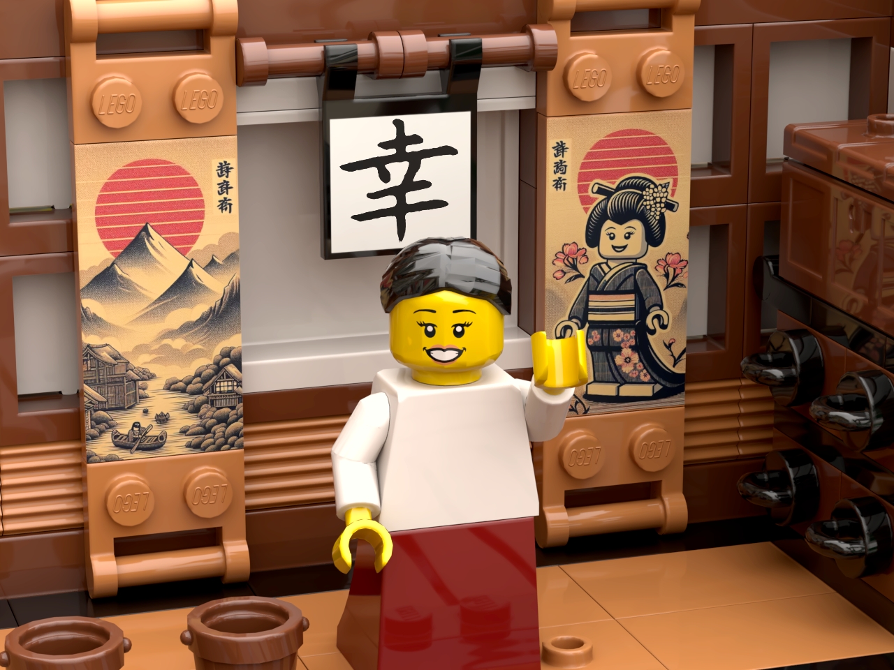 [ Japanese Hot Spring] [BrickLink]