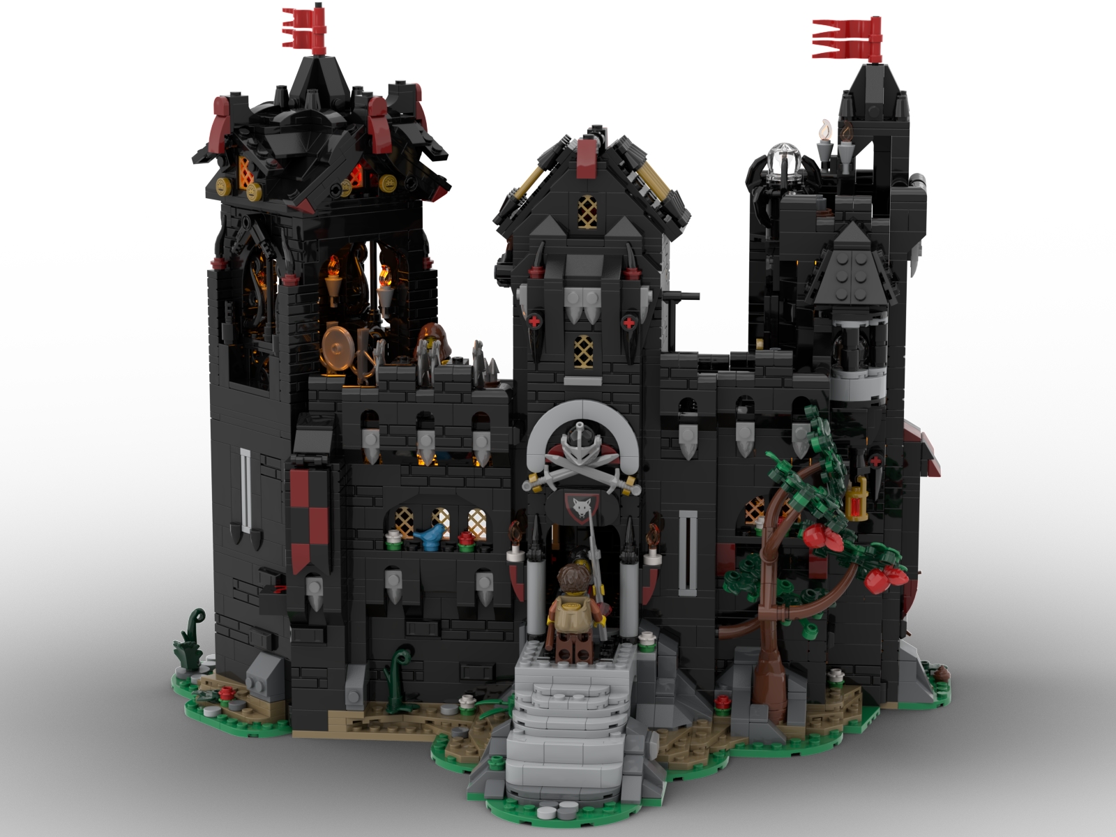 [The Wolf's Fortress] [BrickLink]