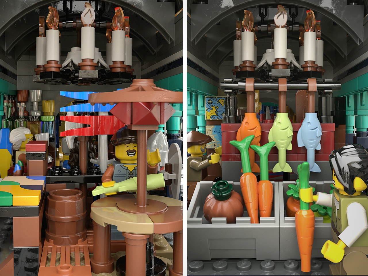 [Medieval Market Hall] [BrickLink]