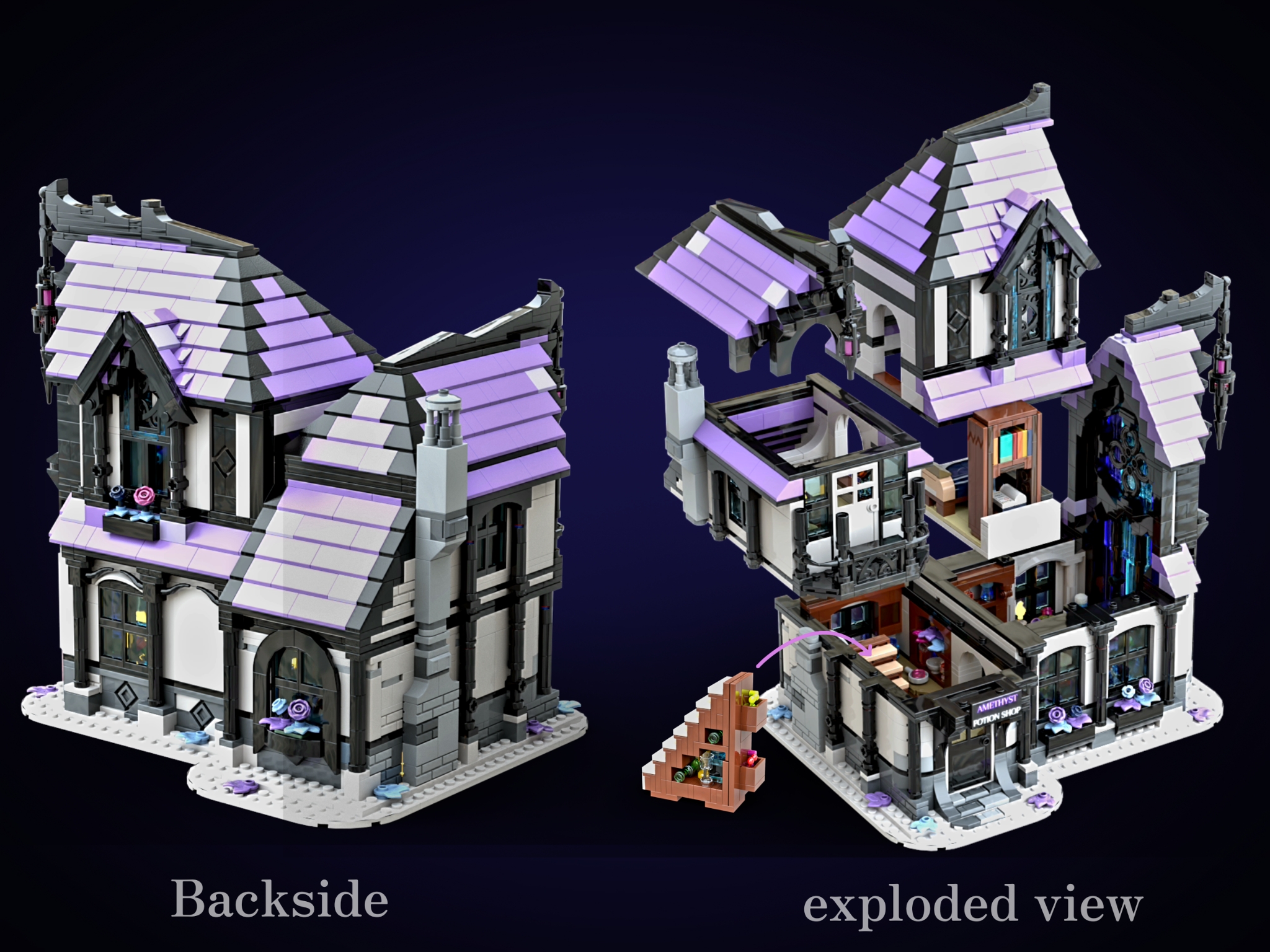 [Amethyst Potion Shop] [BrickLink]