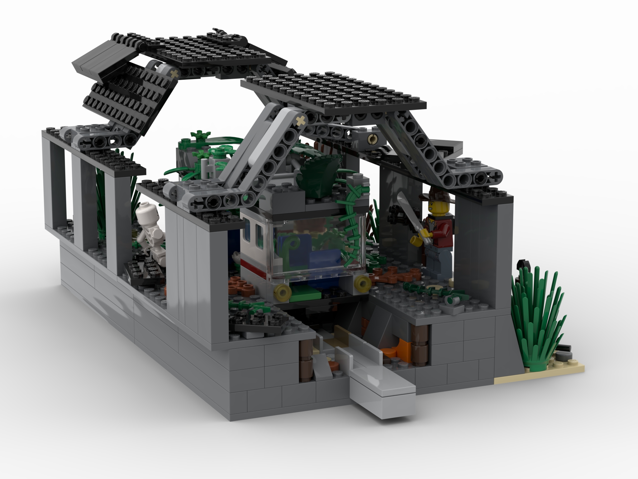 [The lost monorail station] [BrickLink]