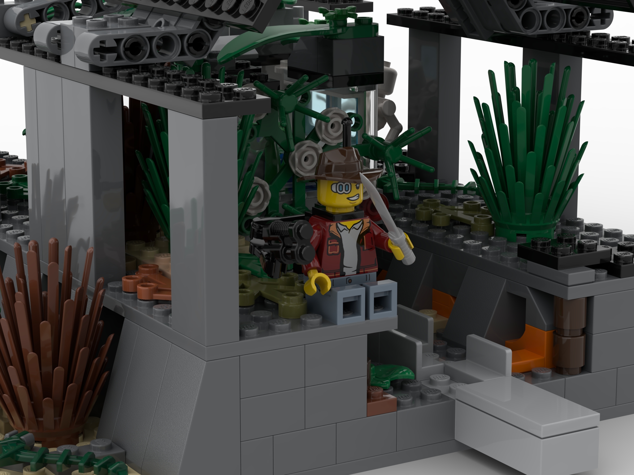 [The lost monorail station] [BrickLink]