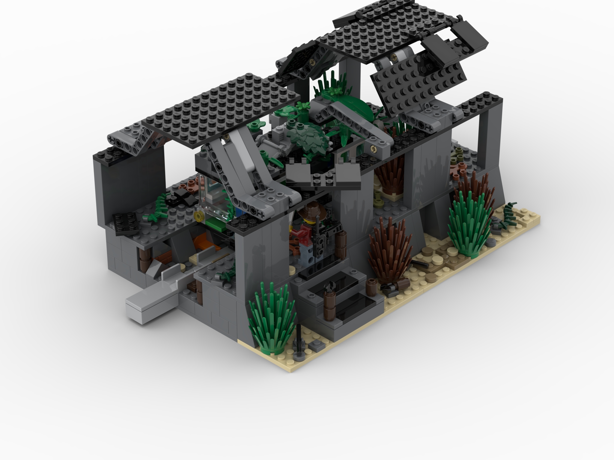 [The lost monorail station] [BrickLink]
