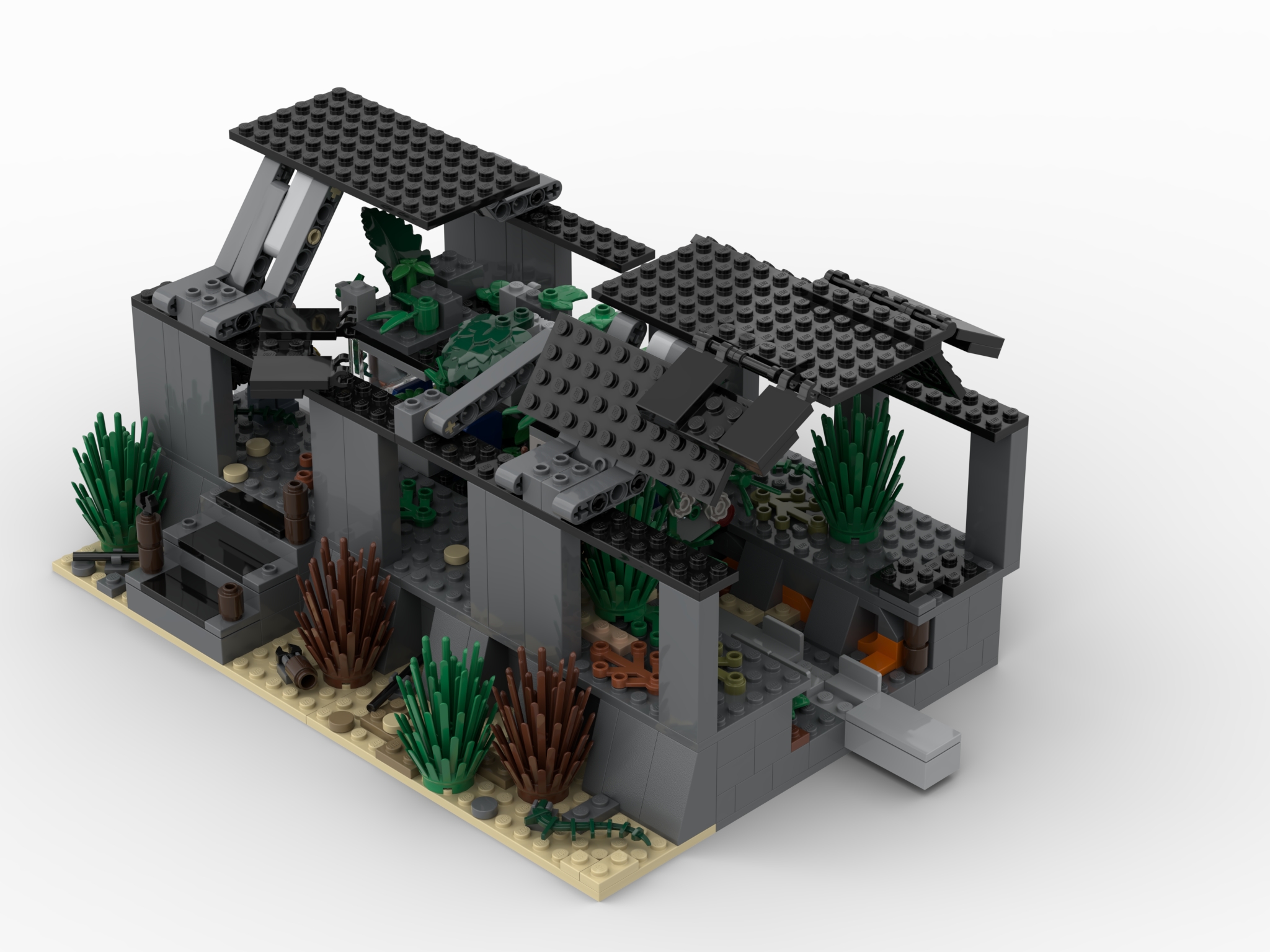 [The lost monorail station] [BrickLink]
