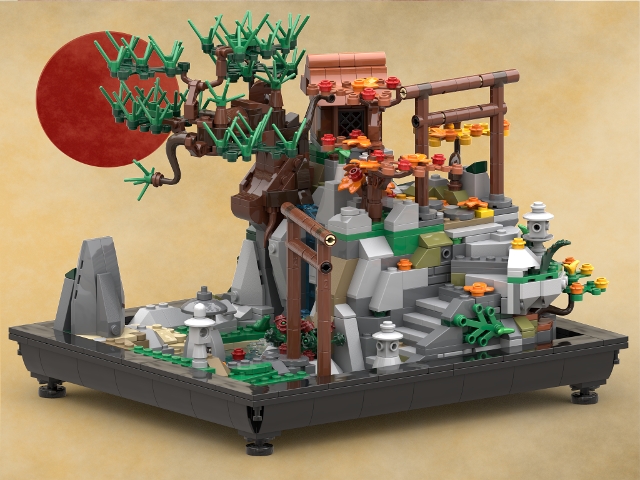 [Japanese Bonsai Shrine] [BrickLink]