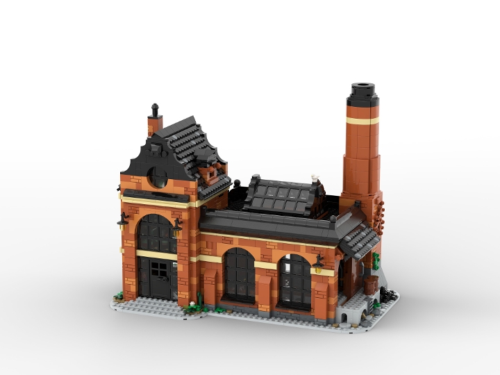 Glass Factory from BrickLink Studio [BrickLink]