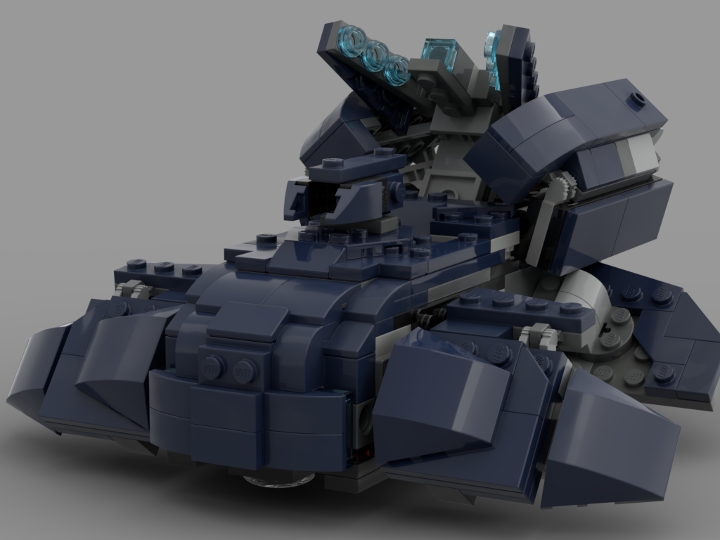 Wraith Tank Preliminary Draft from BrickLink Studio [BrickLink]