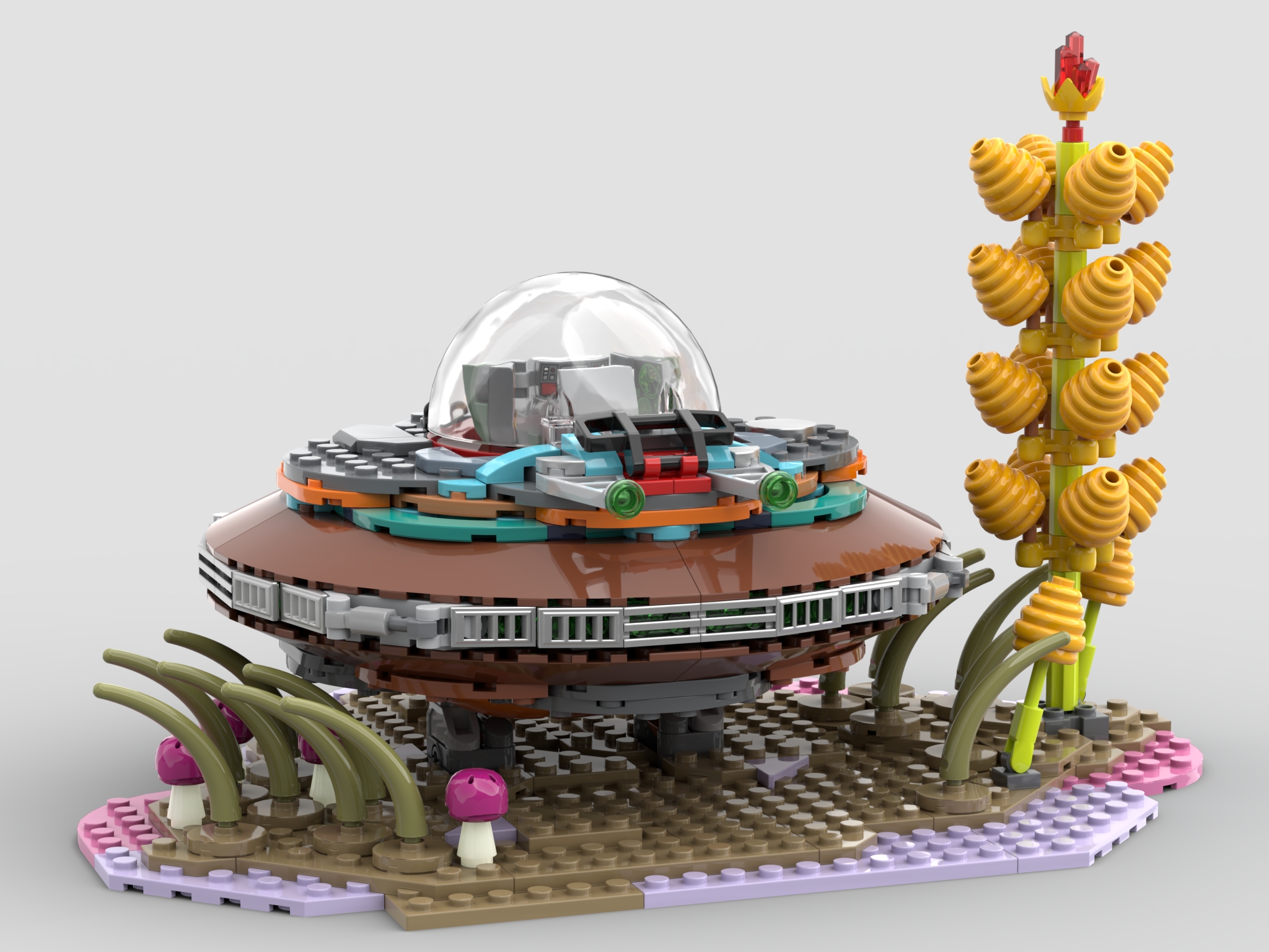 [Outta This World Flying Saucer] [BrickLink]