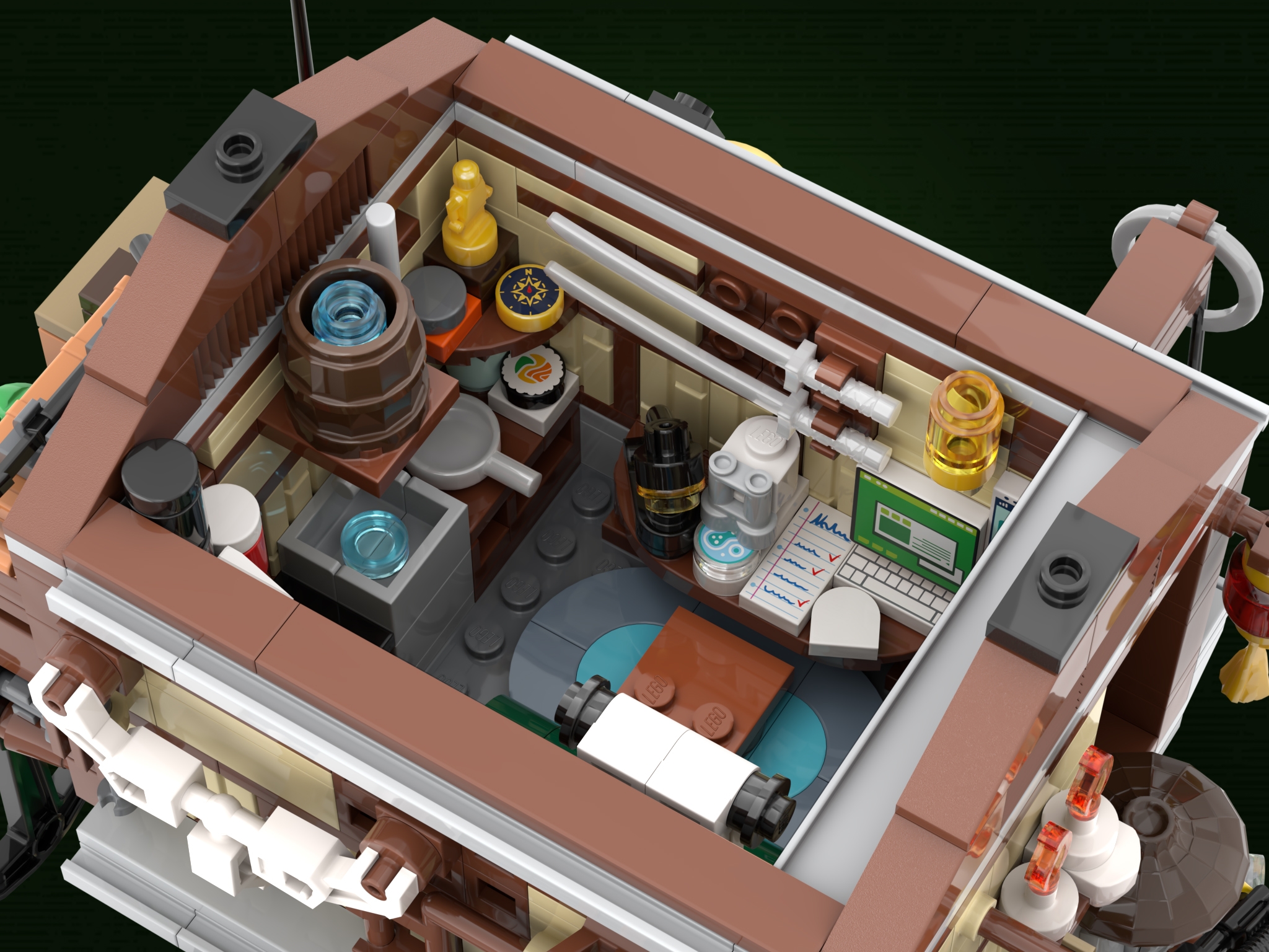 [The Walking House] [BrickLink]