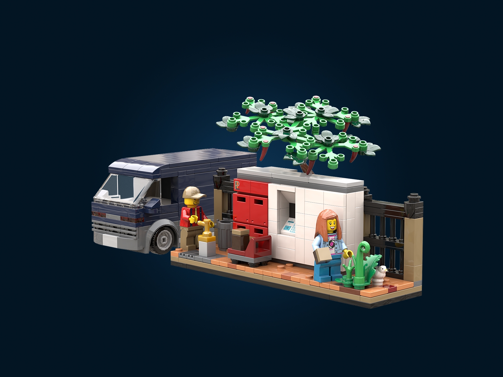 [Parcel Locker 001] [BrickLink]