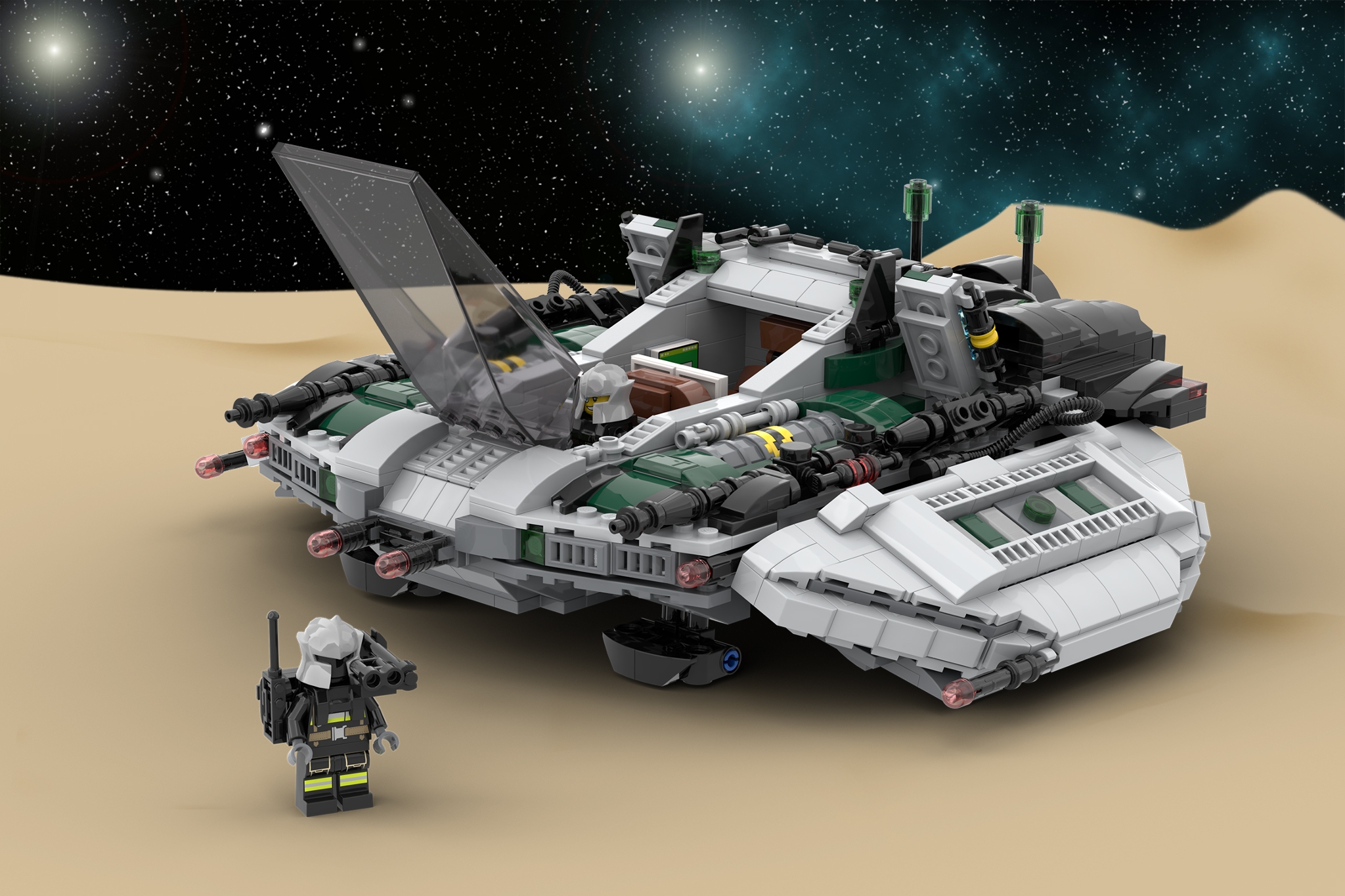 [Space Fighter Marauder] [BrickLink]