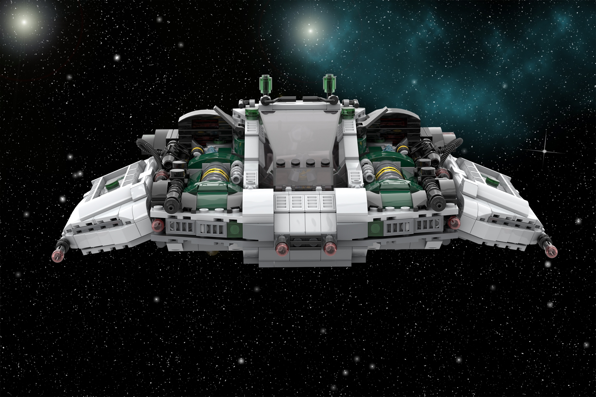 [Space Fighter Marauder] [BrickLink]