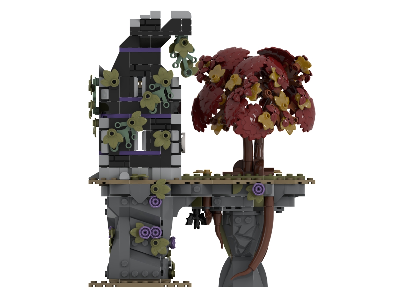 [Medieval Tower Ruins] [BrickLink]