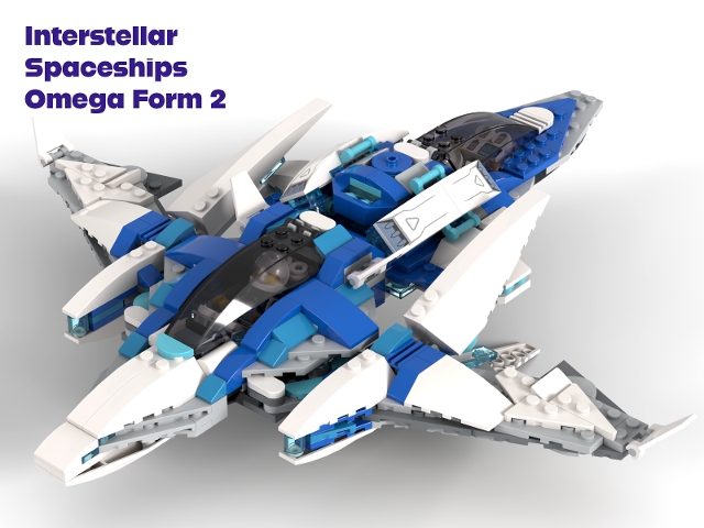 [Interstellar Spaceships Alpha, Beta & Omega Transfromation] [BrickLink]