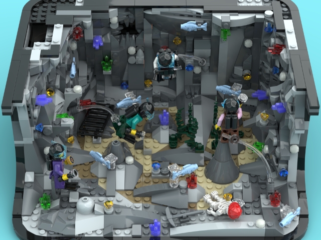 [Rainbow Grotto] [BrickLink]
