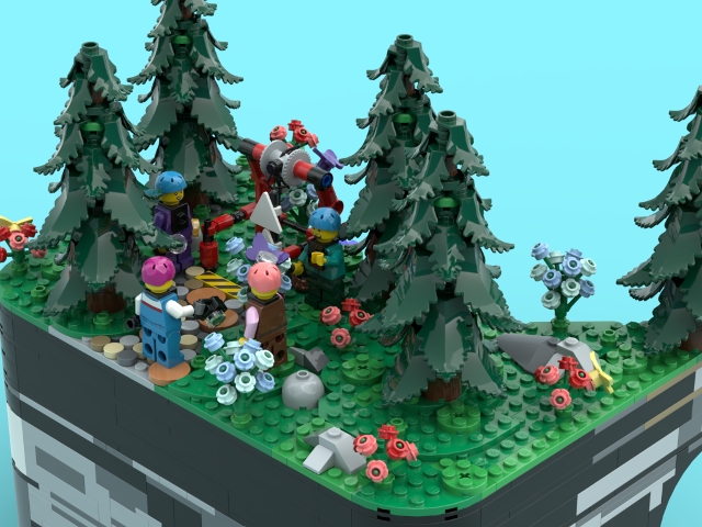 [Rainbow Grotto] [BrickLink]
