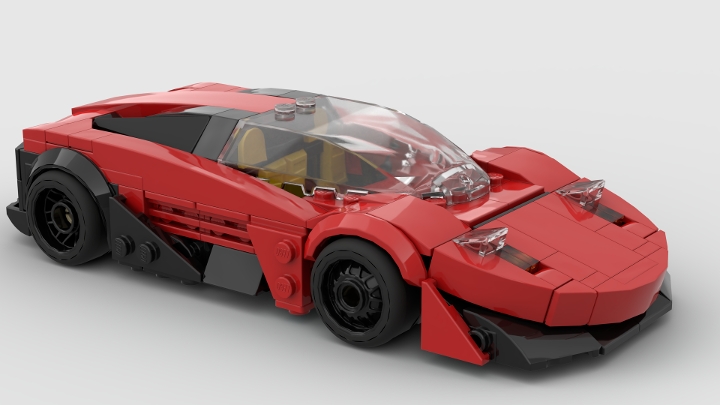Red Eclipse from BrickLink Studio [BrickLink]