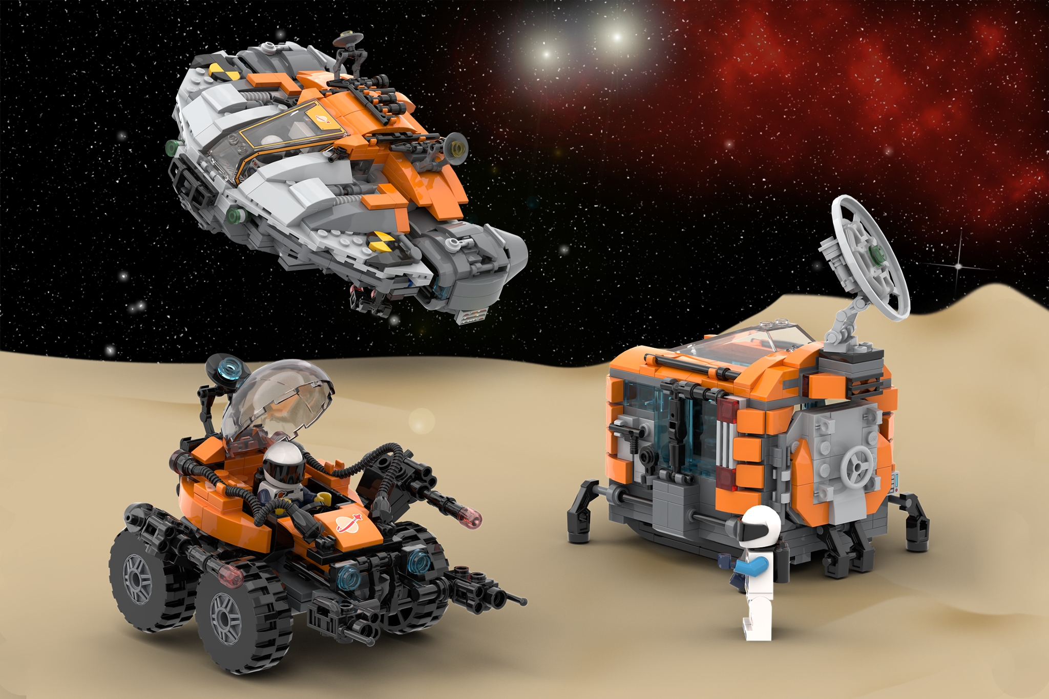 [Galaxy Dropship] [BrickLink]