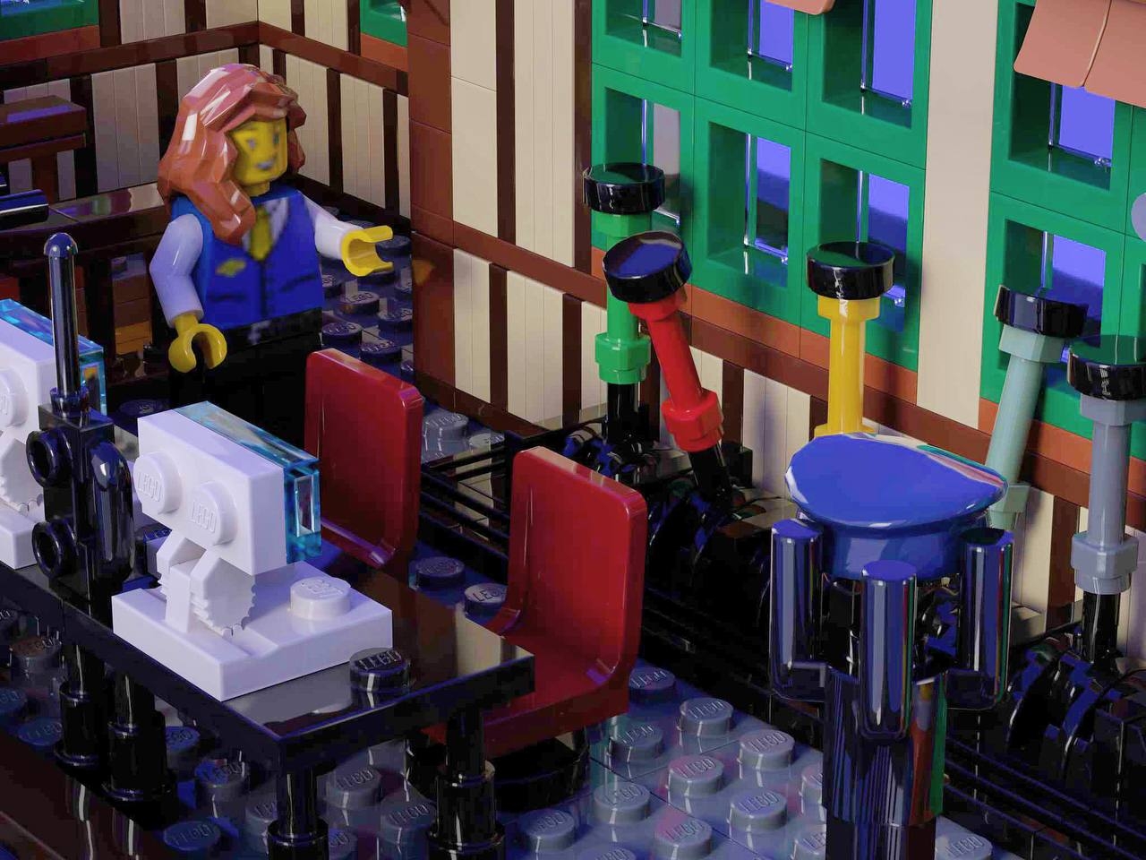 [Overhead Railway Signal Box] [BrickLink]