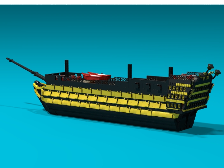 HMS Victory from BrickLink Studio [BrickLink]