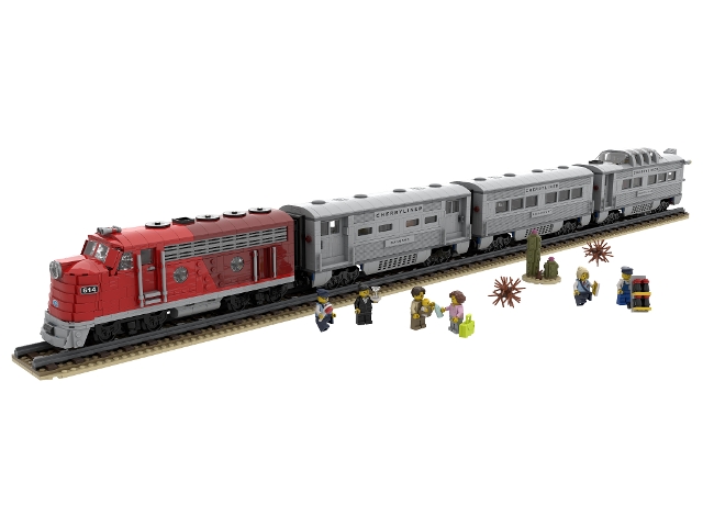 [Cherryliner Express Train] [BrickLink]