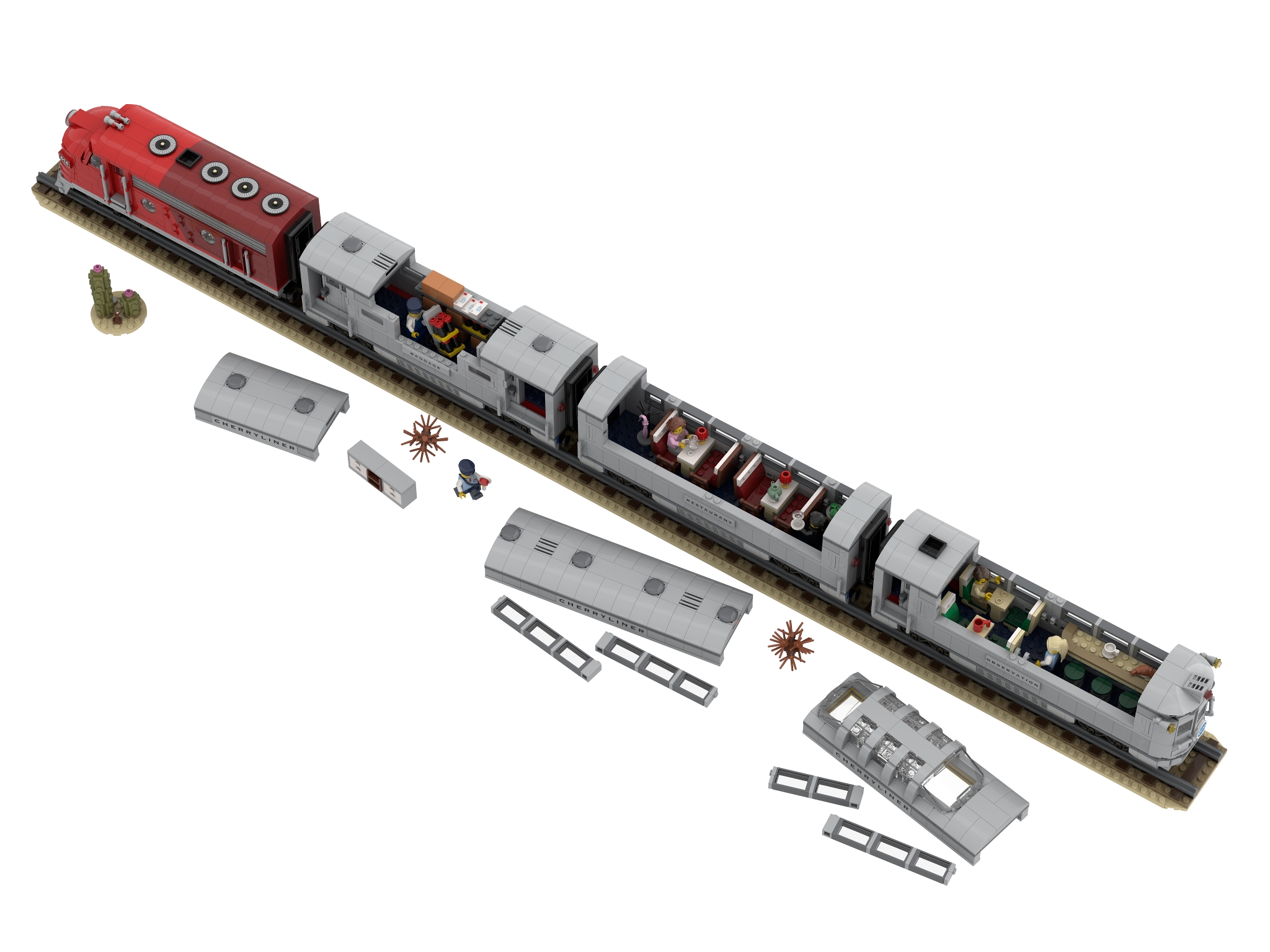 [Cherryliner Express Train] [BrickLink]