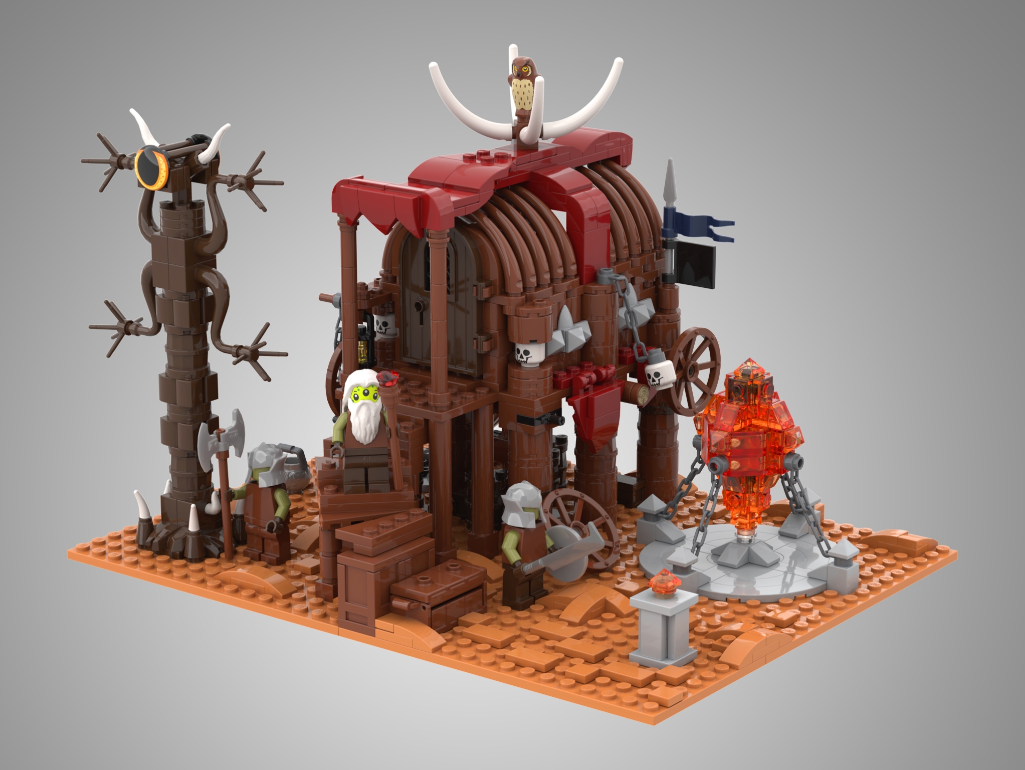 [Orc shaman hut] [BrickLink]
