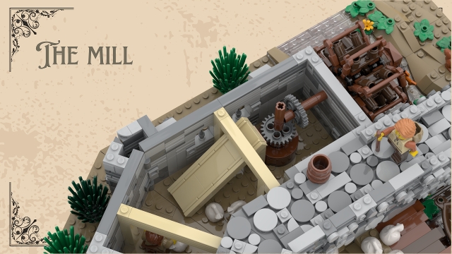 [Medieval Watermill] [BrickLink]