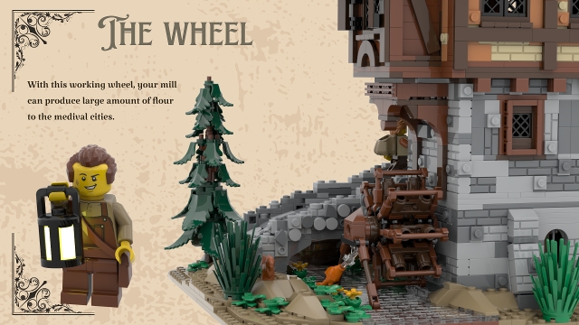 [Medieval Watermill] [BrickLink]