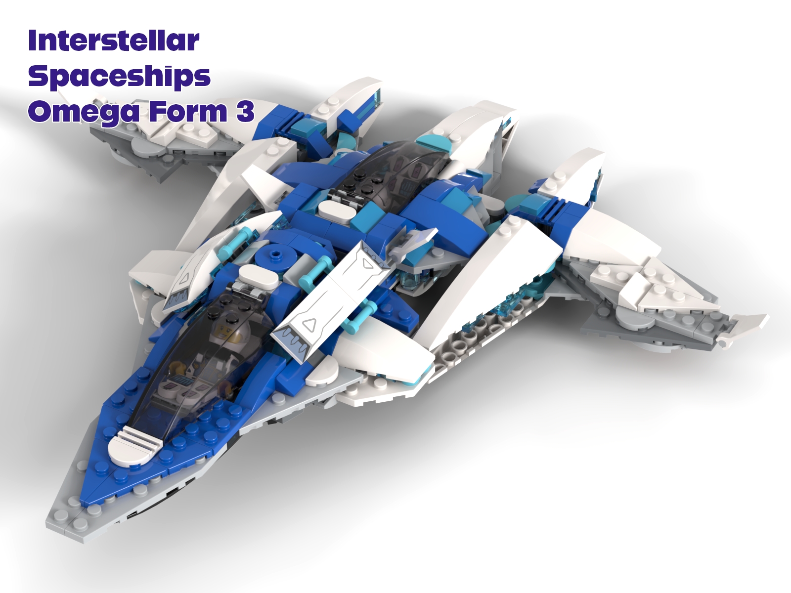 [Interstellar Spaceships Alpha, Beta & Omega Transfromation] [BrickLink]