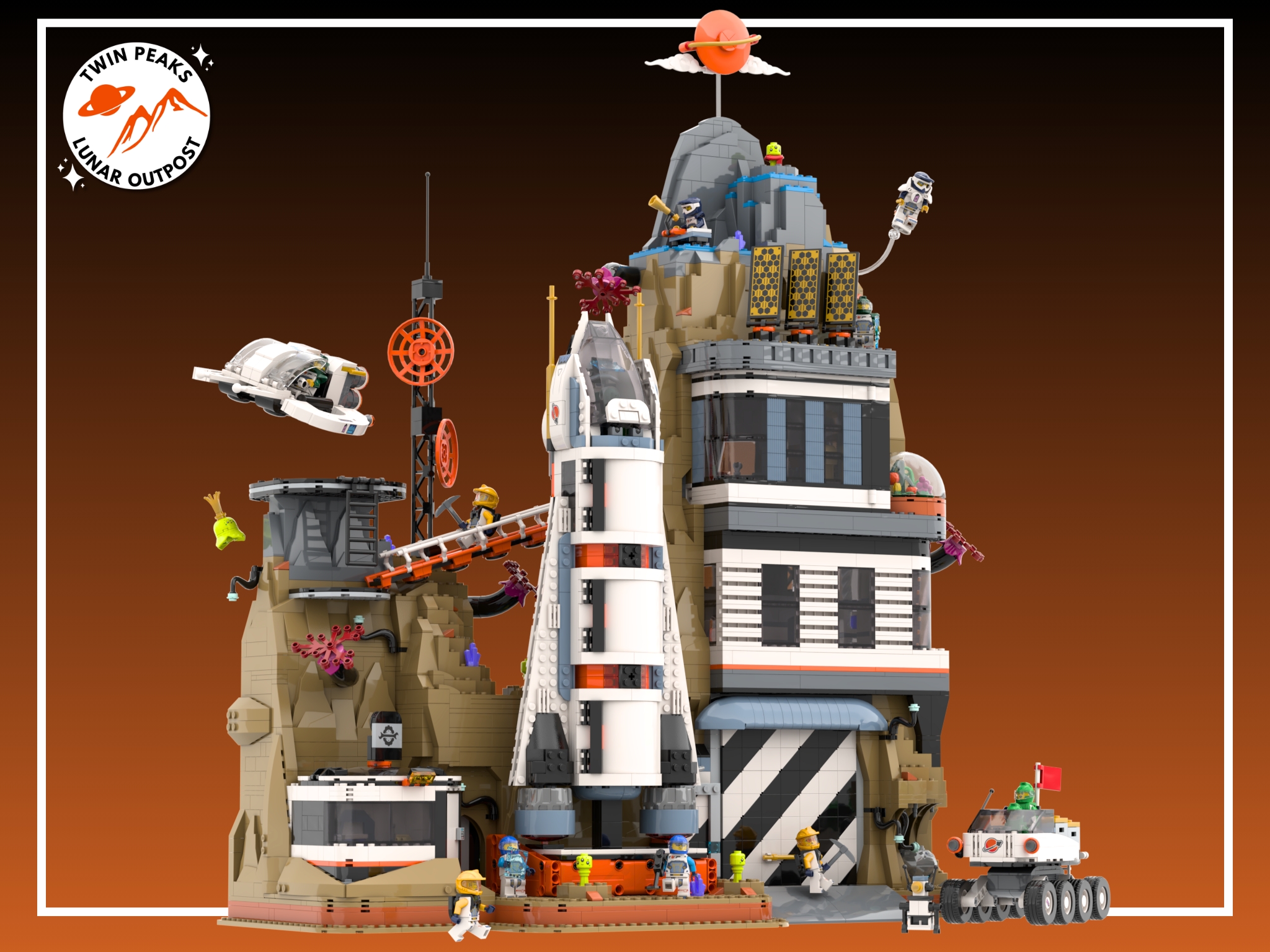 [Twin Peaks Lunar Outpost] [BrickLink]