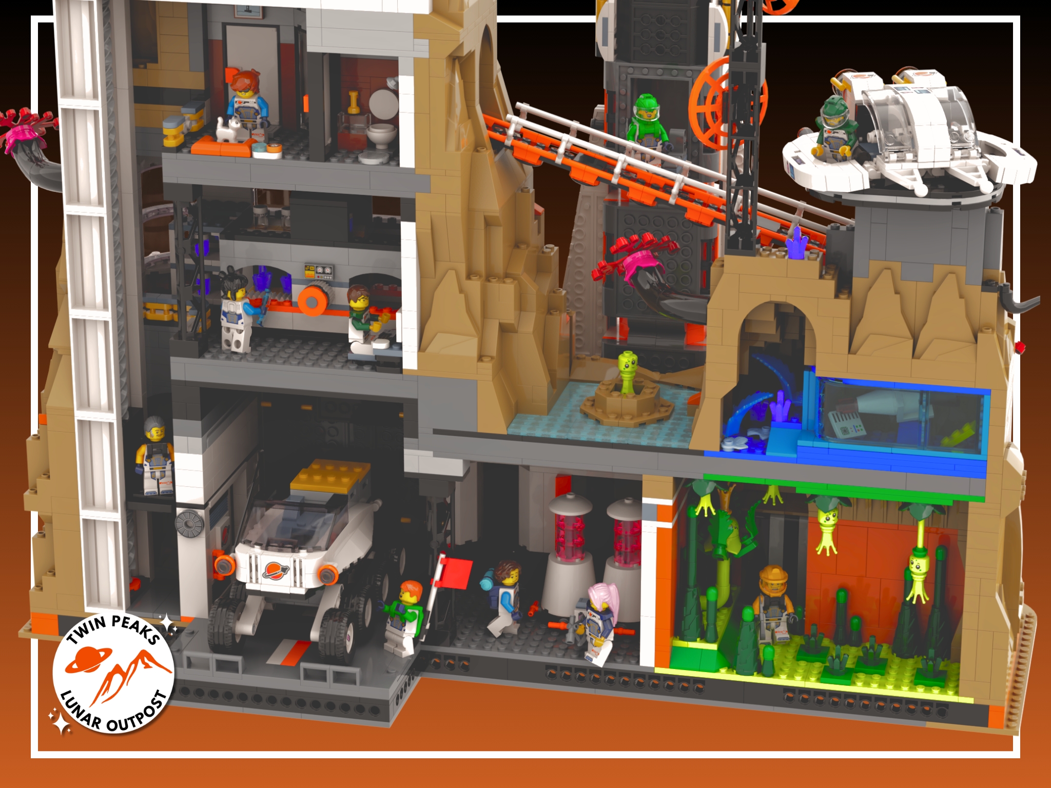 [Twin Peaks Lunar Outpost] [BrickLink]