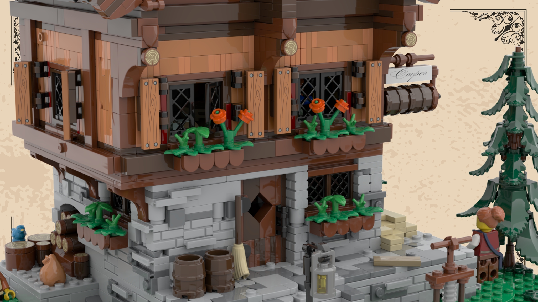 [Medieval Cooper] [BrickLink]