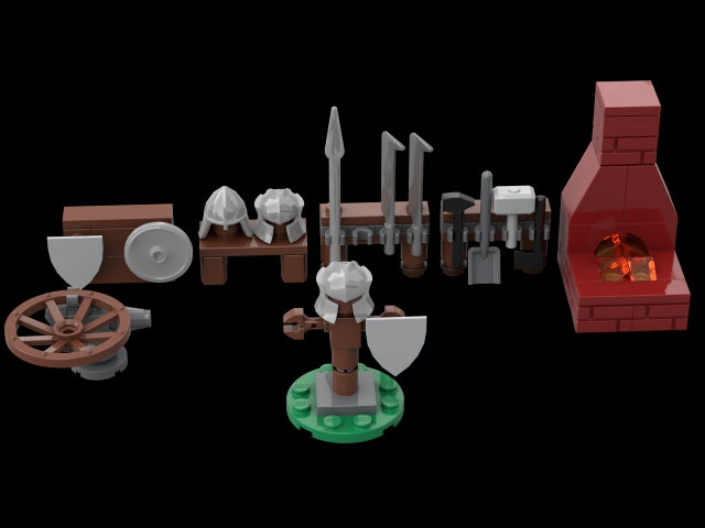 [Blacksmith's Tower] [BrickLink]