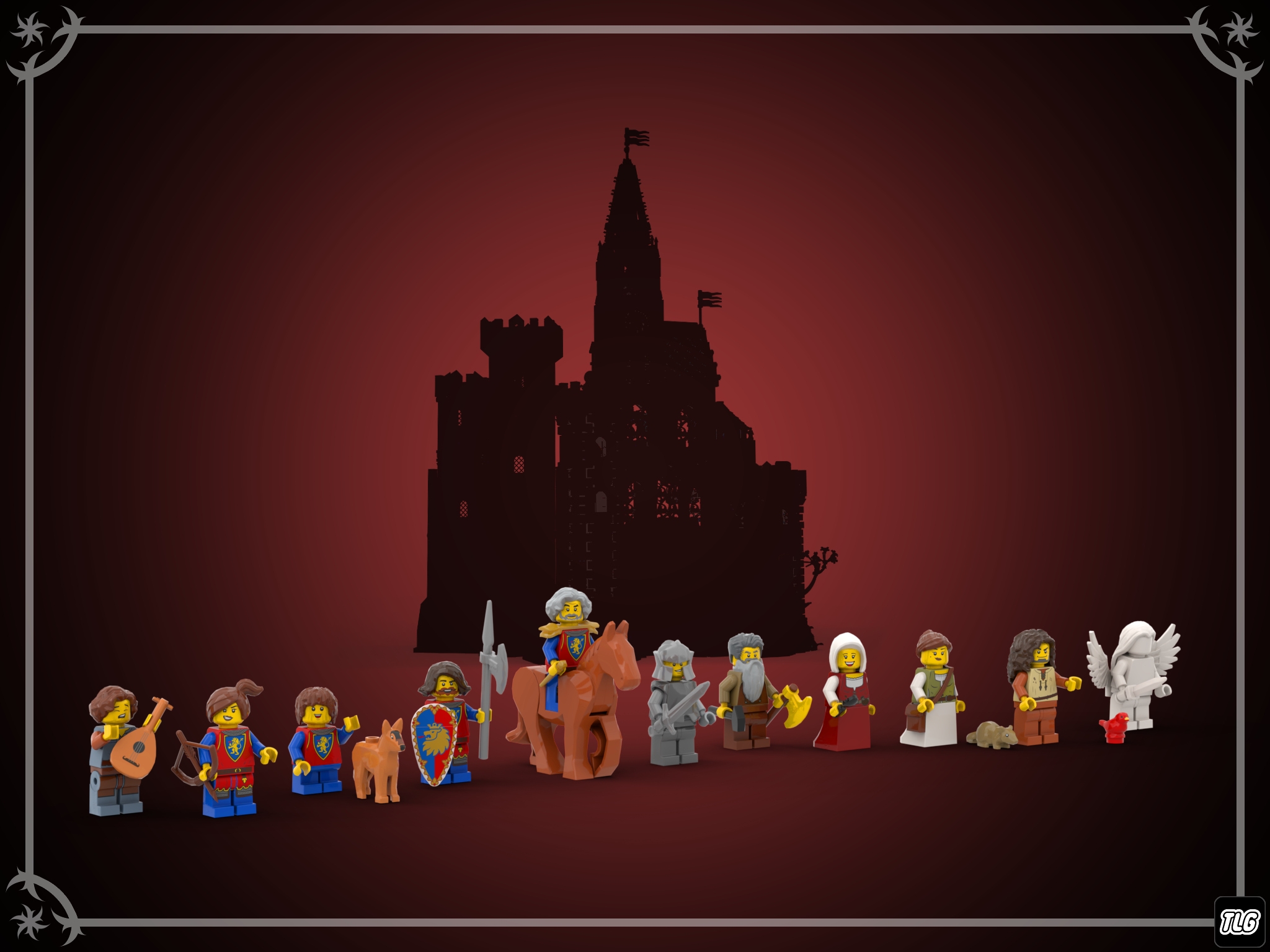 [Red Mountain Kingdom's Castle] [BrickLink]