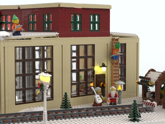 [Santa's Train Workshop] [BrickLink]