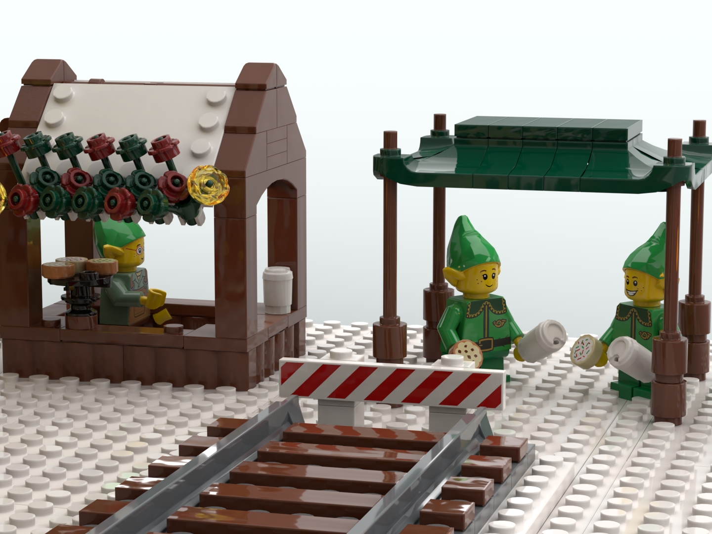 [Santa's Train Workshop] [BrickLink]