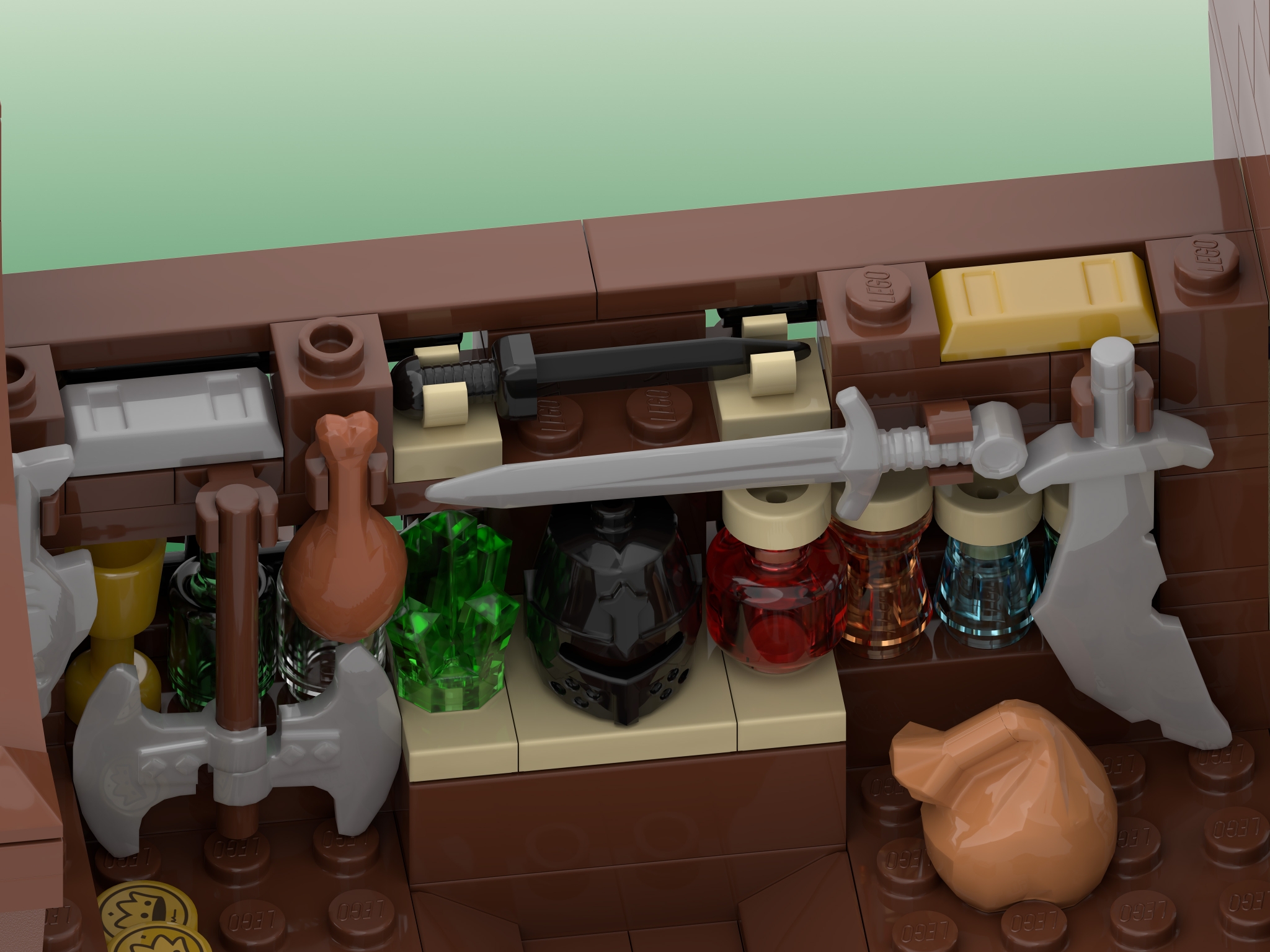 [Traveling Merchant Carriage] [BrickLink]