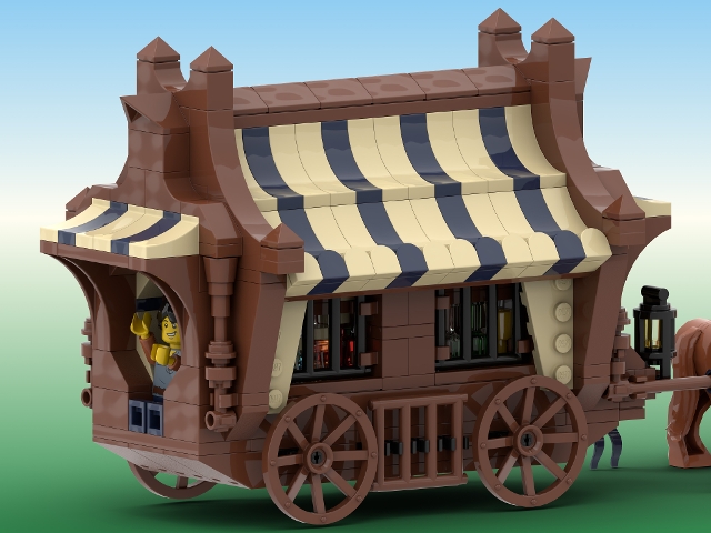 [Traveling Merchant Carriage] [BrickLink]