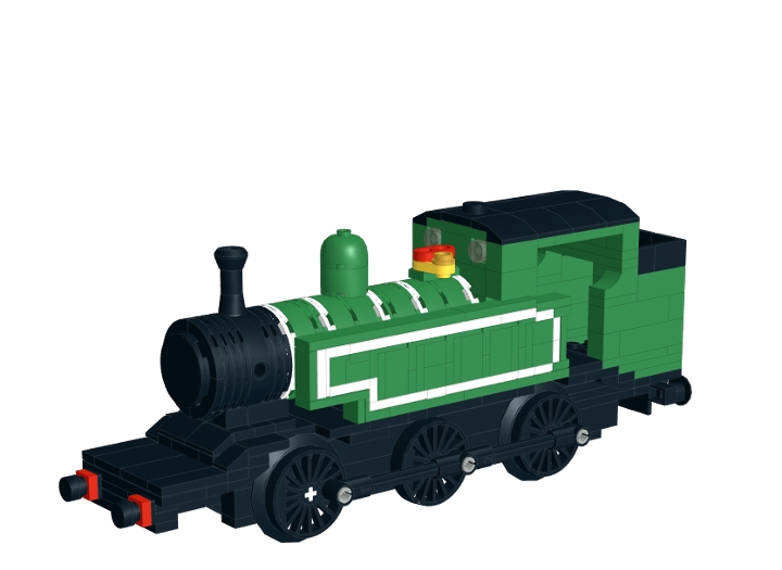 New LBSCR E2 No.110 from BrickLink Studio [BrickLink]