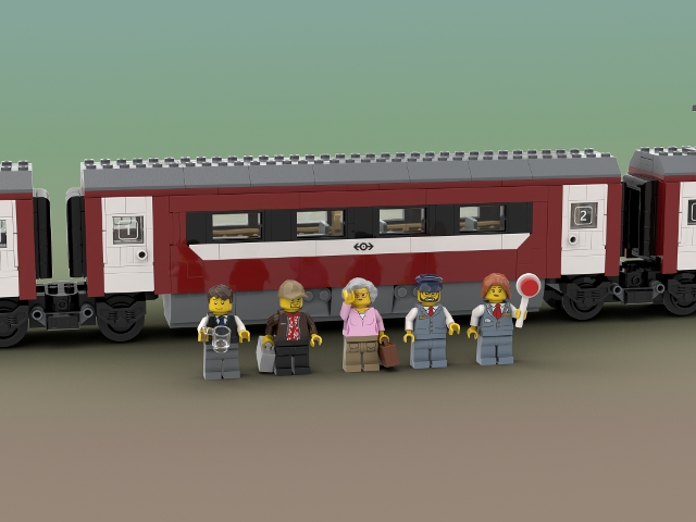 [Intercity Express Train] [BrickLink]