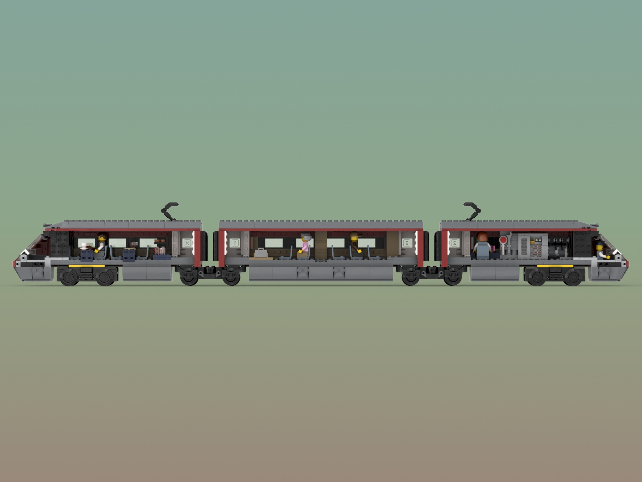 [Intercity Express Train] [BrickLink]