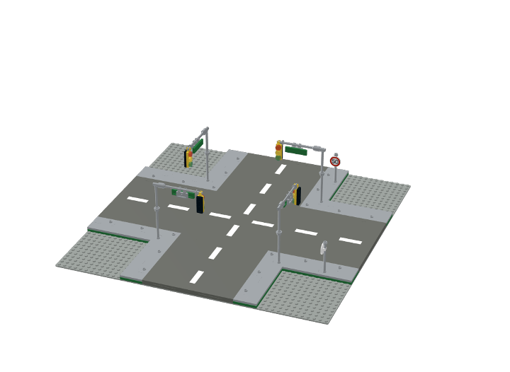 Crossroads Template Rev1 from BrickLink Studio [BrickLink]