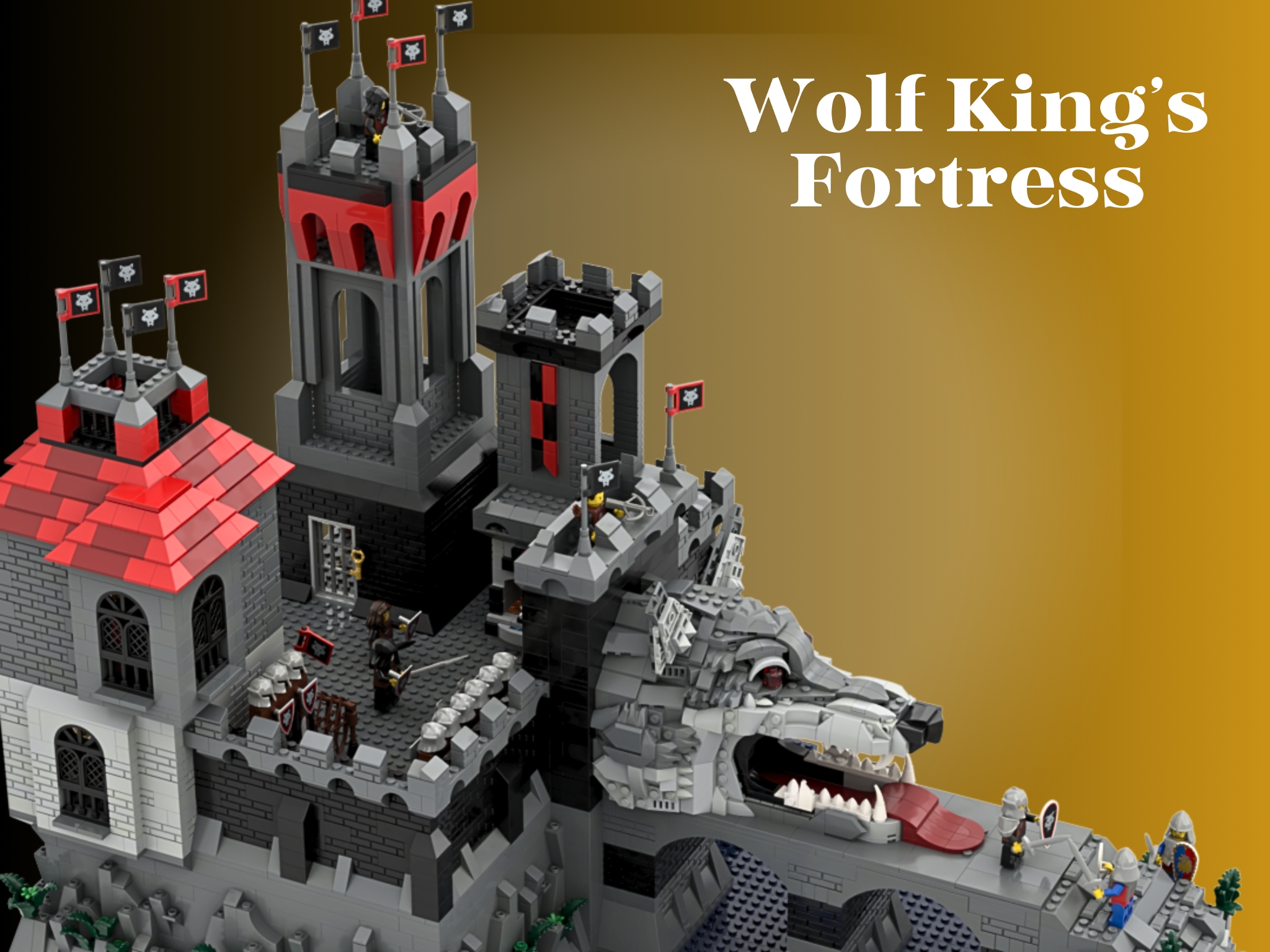 [Wolf King's Fortress] [BrickLink]