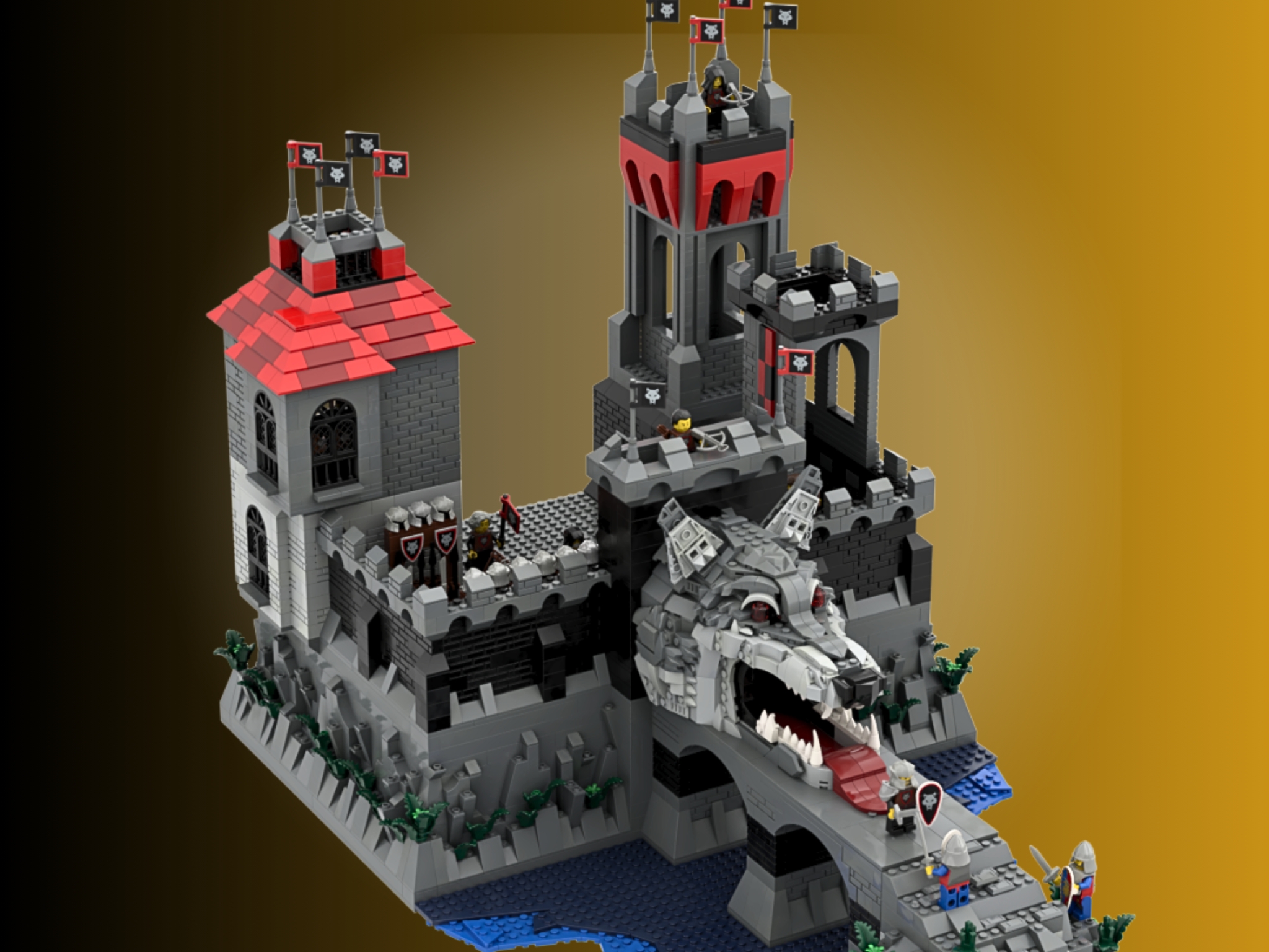 [Wolf King's Fortress] [BrickLink]