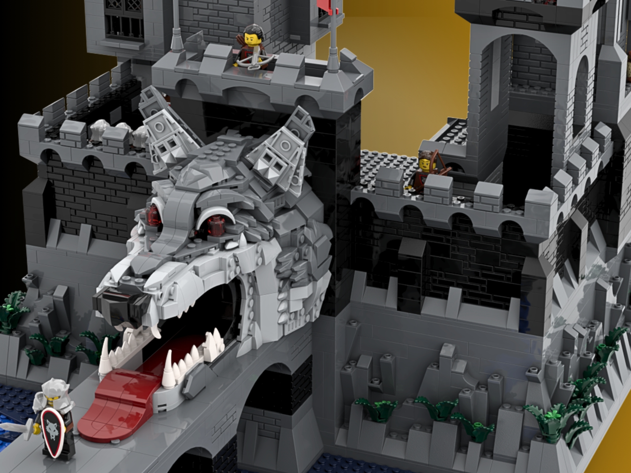 [Wolf King's Fortress] [BrickLink]