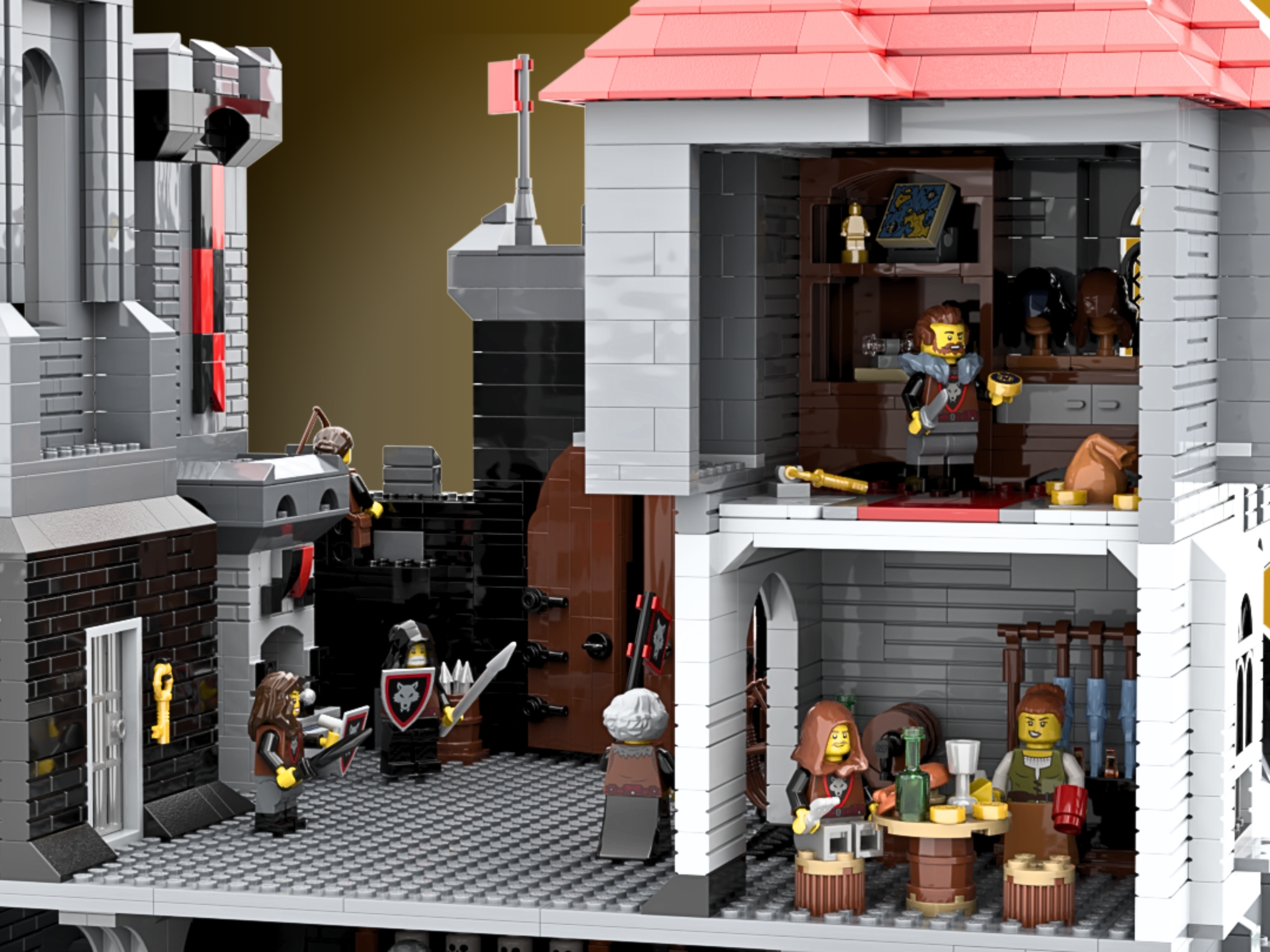 [Wolf King's Fortress] [BrickLink]