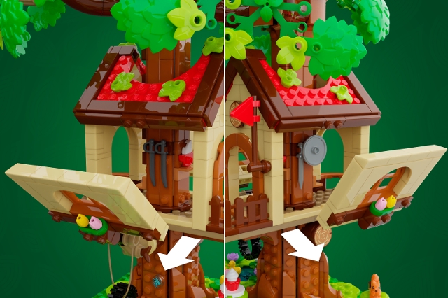 [Backyard Tree House] [BrickLink]