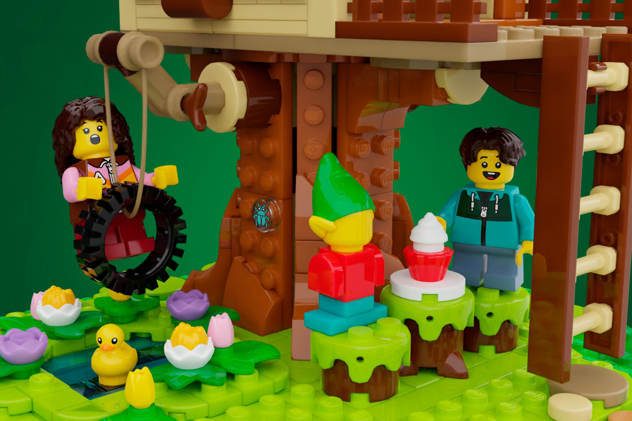 [Backyard Tree House] [BrickLink]